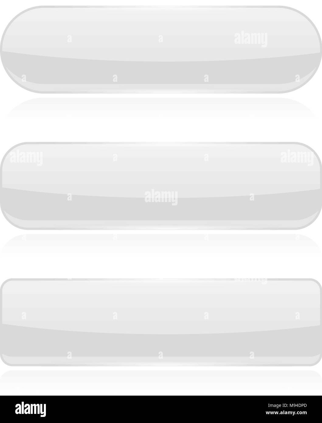 White rectangle sign Stock Vector Images - Alamy