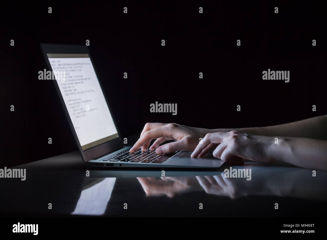 Computer programing hi-res stock photography and images - Alamy