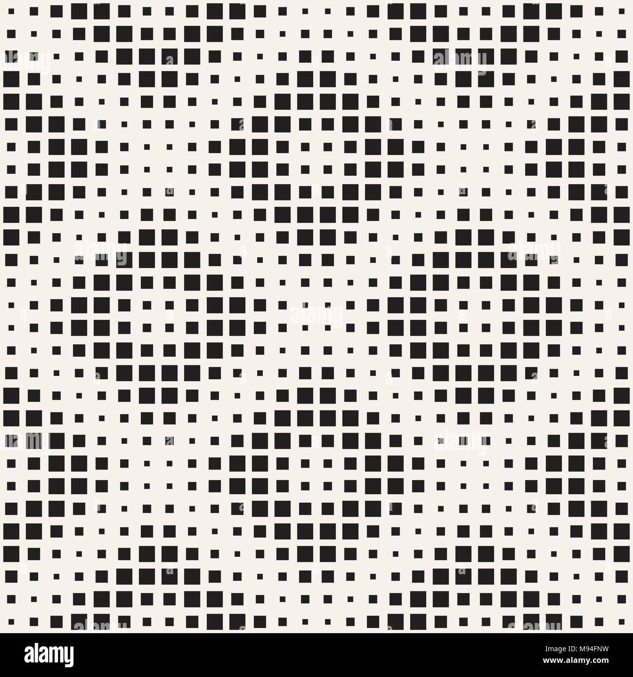 Stylish halftone texture. Endless abstract background with random size ...