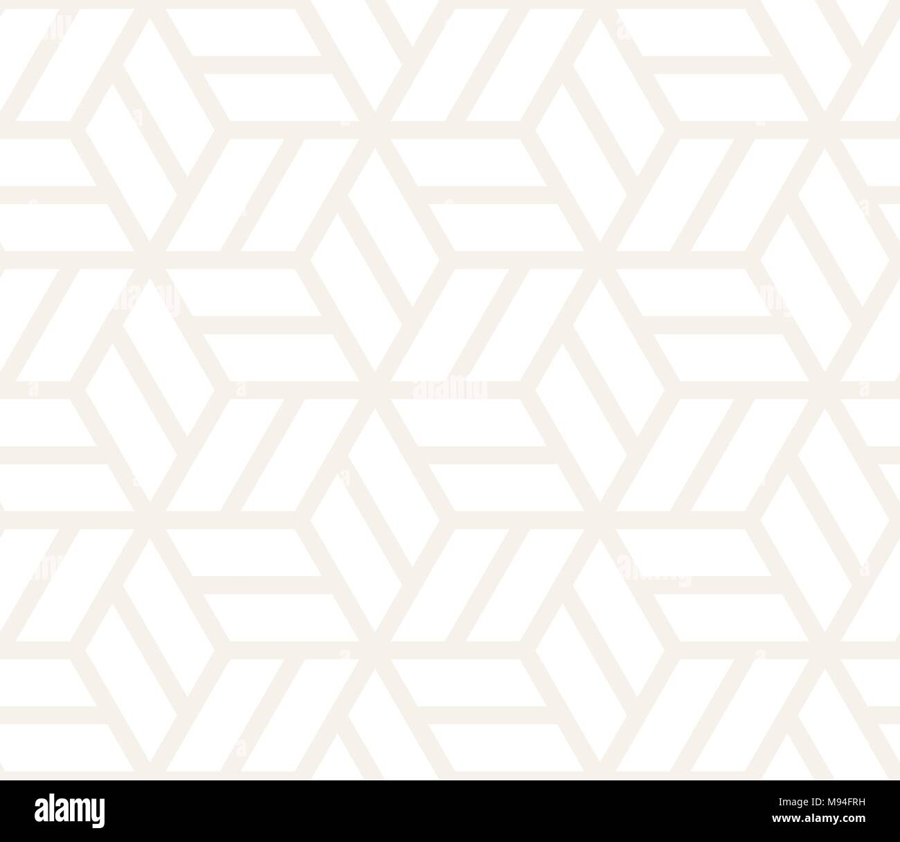 Vector Seamless Subtle Pattern Modern Stylish Abstract Texture Repeating Geometric Tiles Stock