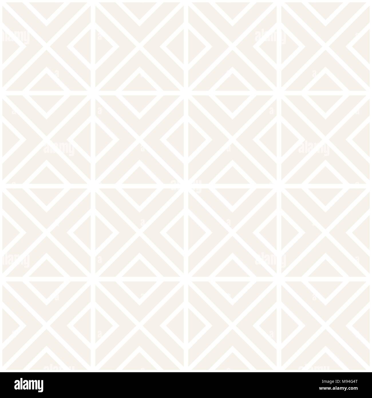 Vector Seamless Subtle Lattice Pattern Modern Stylish Texture With Monochrome Trellis