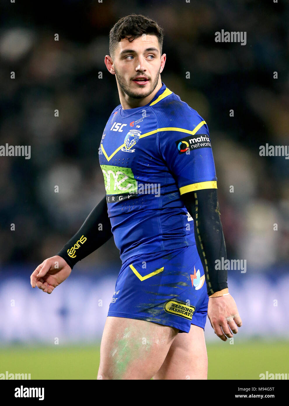 Declan Patton, Warrington Wolves Stock Photo - Alamy