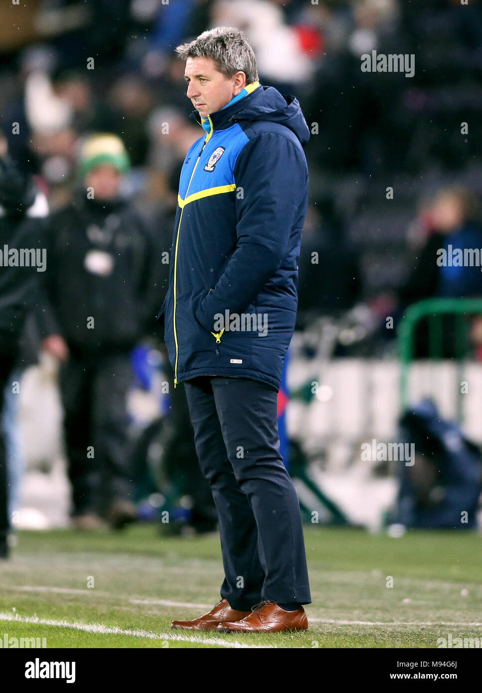 Warrington Wolves head coach Steve Price Stock Photo - Alamy