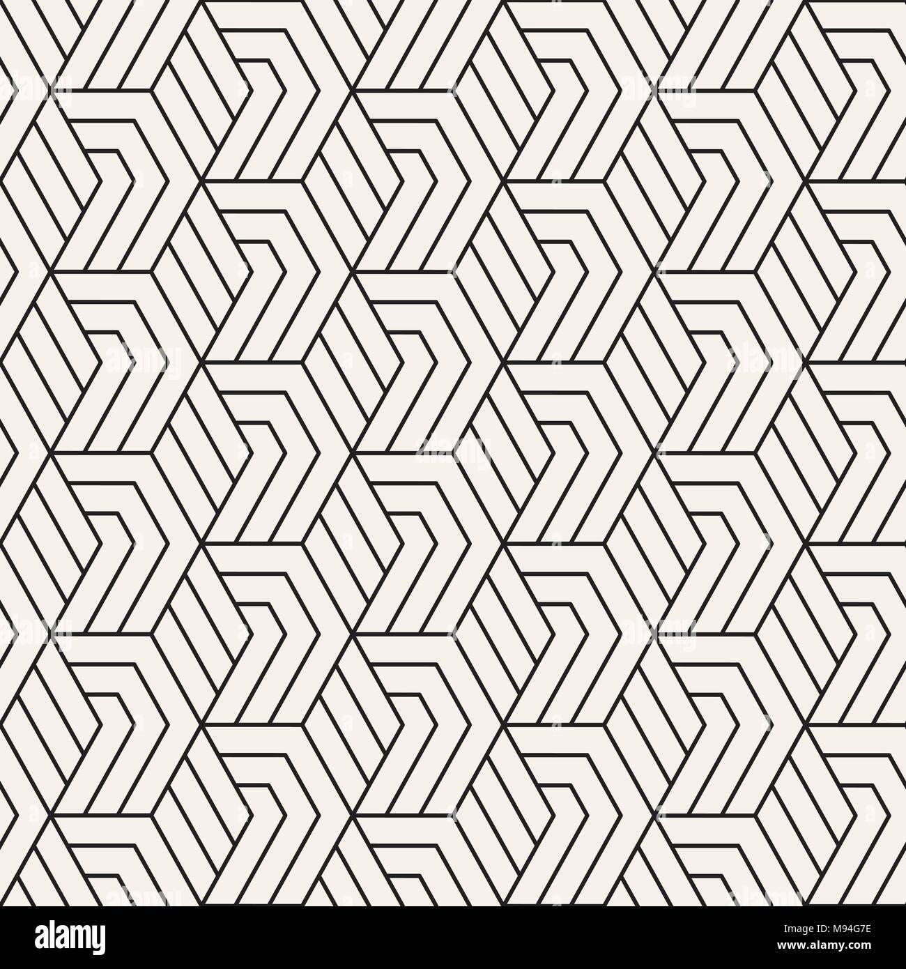 Vector seamless pattern. Modern stylish abstract texture. Repeating ...