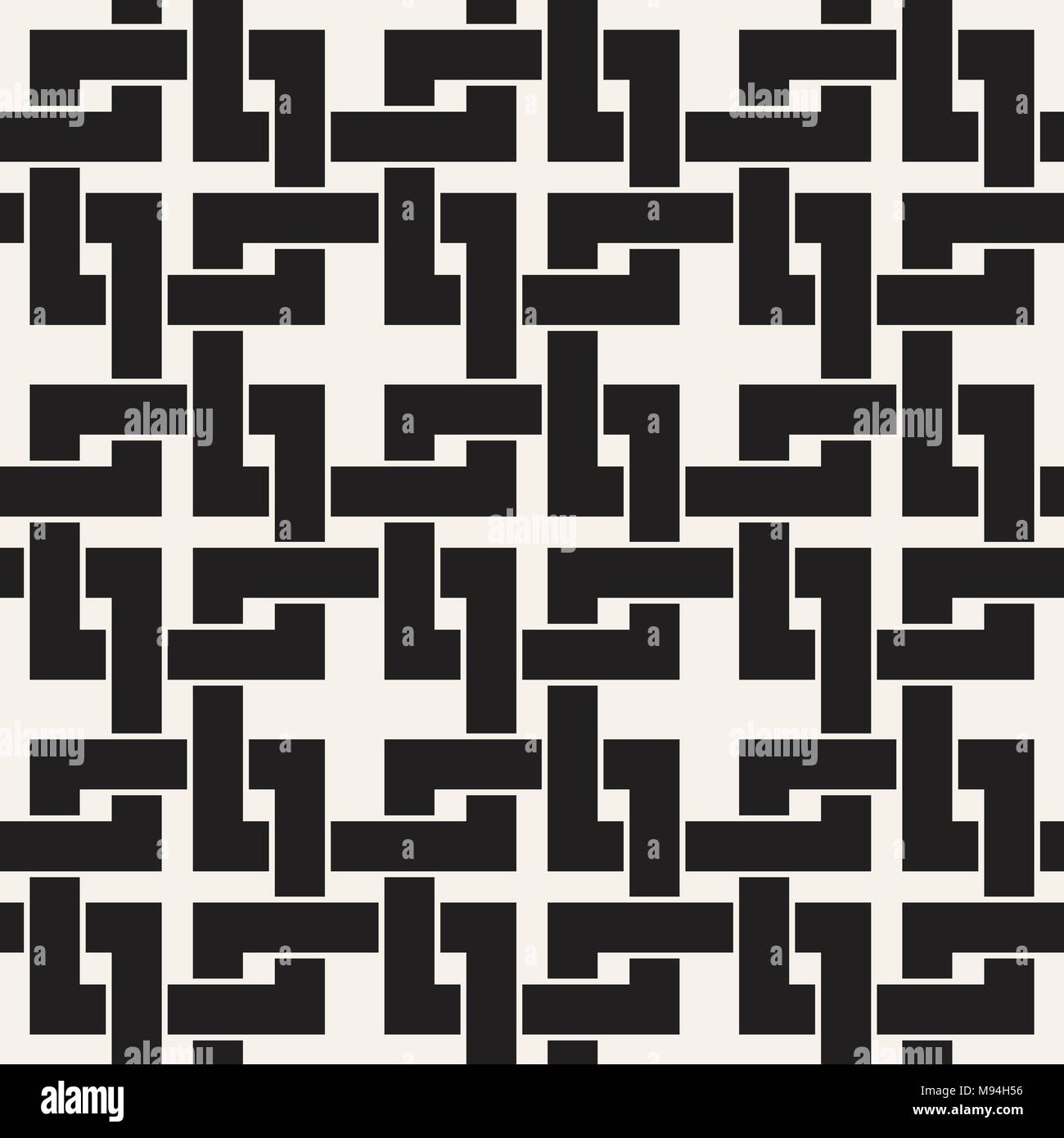 Seamless pattern vector squares Stock Vector Images - Alamy