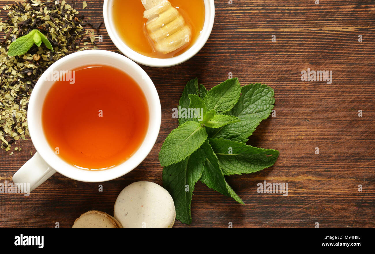 cup refreshing tea drink for healthy food Stock Photo - Alamy