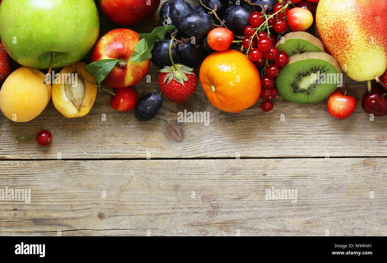 mix fresh organic berries sweet healthy food Stock Photo - Alamy