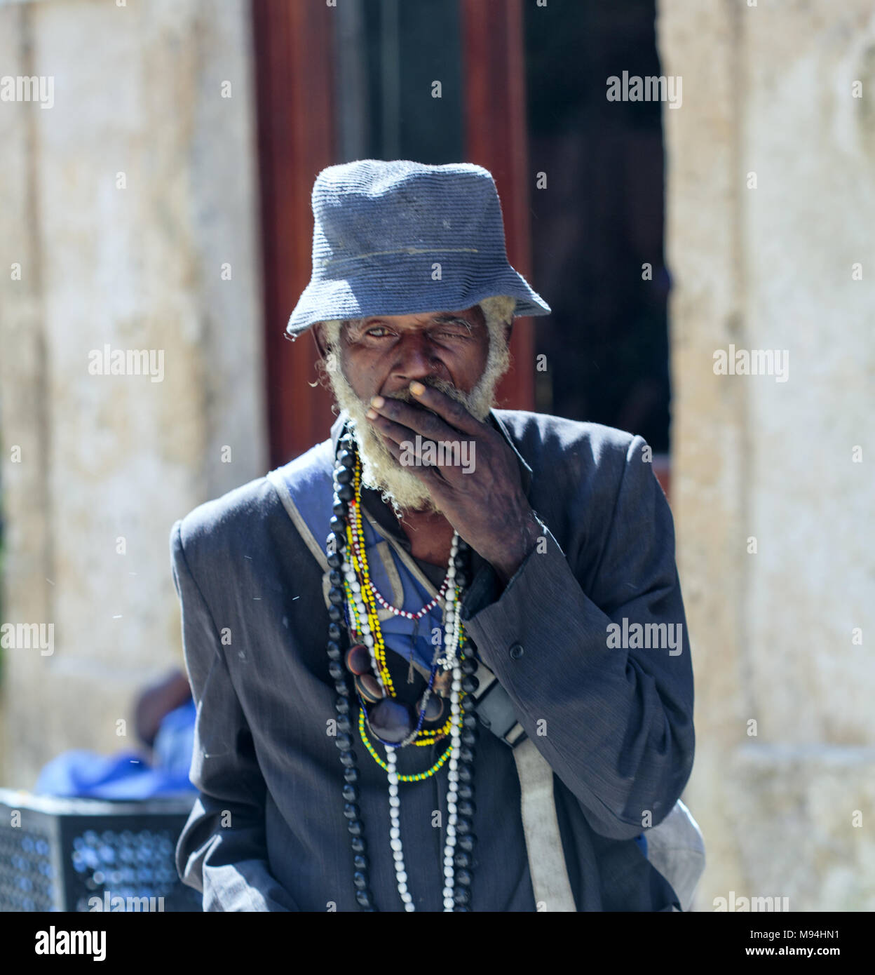 Old Cuban Man street photography , by © Jarmila Stock Photo - Alamy