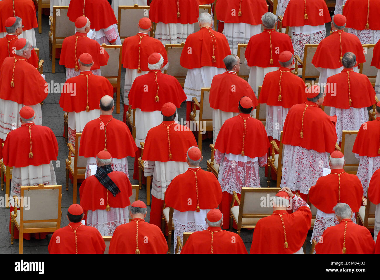 Vatican City. Ordinary public consistory in St. Peter's Square for the ...