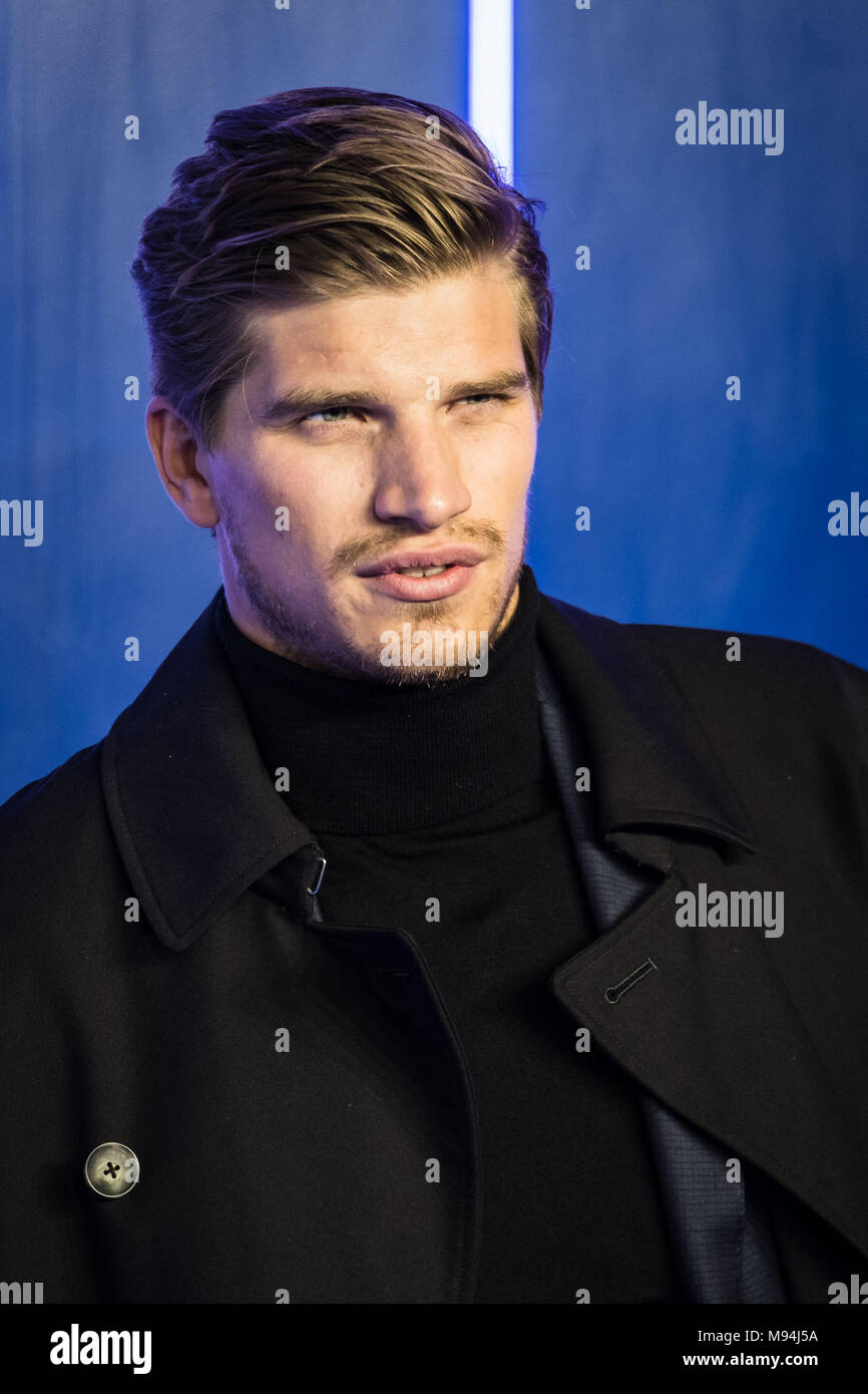 Toby Huntington Whiteley attends the The European Premiere of Ready ...