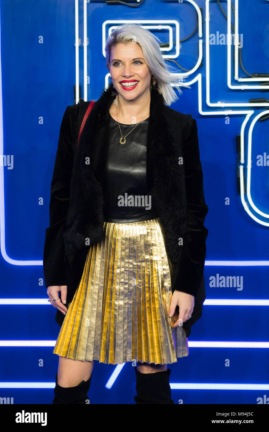 Pips Taylor attends the The European Premiere of Ready Player One which ...