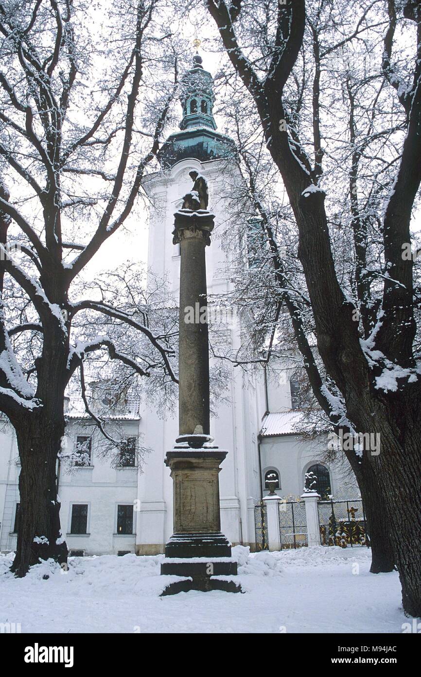 Prague, Czech Republic in January 2002 Stock Photo - Alamy