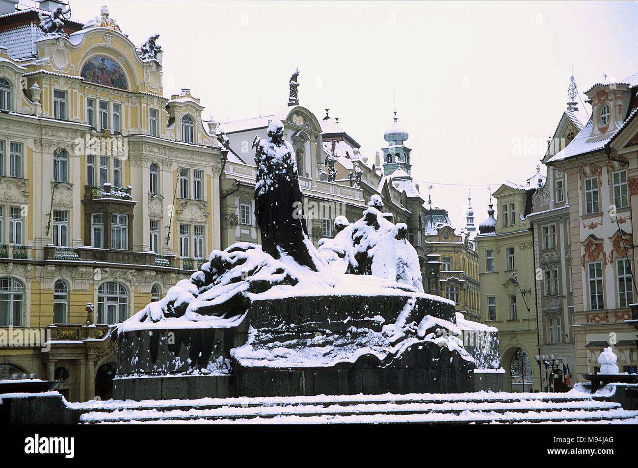 Prague, Czech Republic in January 2002 Stock Photo - Alamy