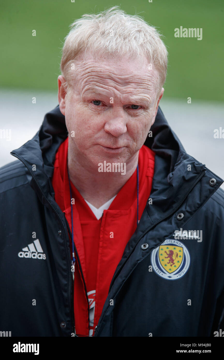 Scotland Manager Alex Mcleish Stock Photo - Alamy