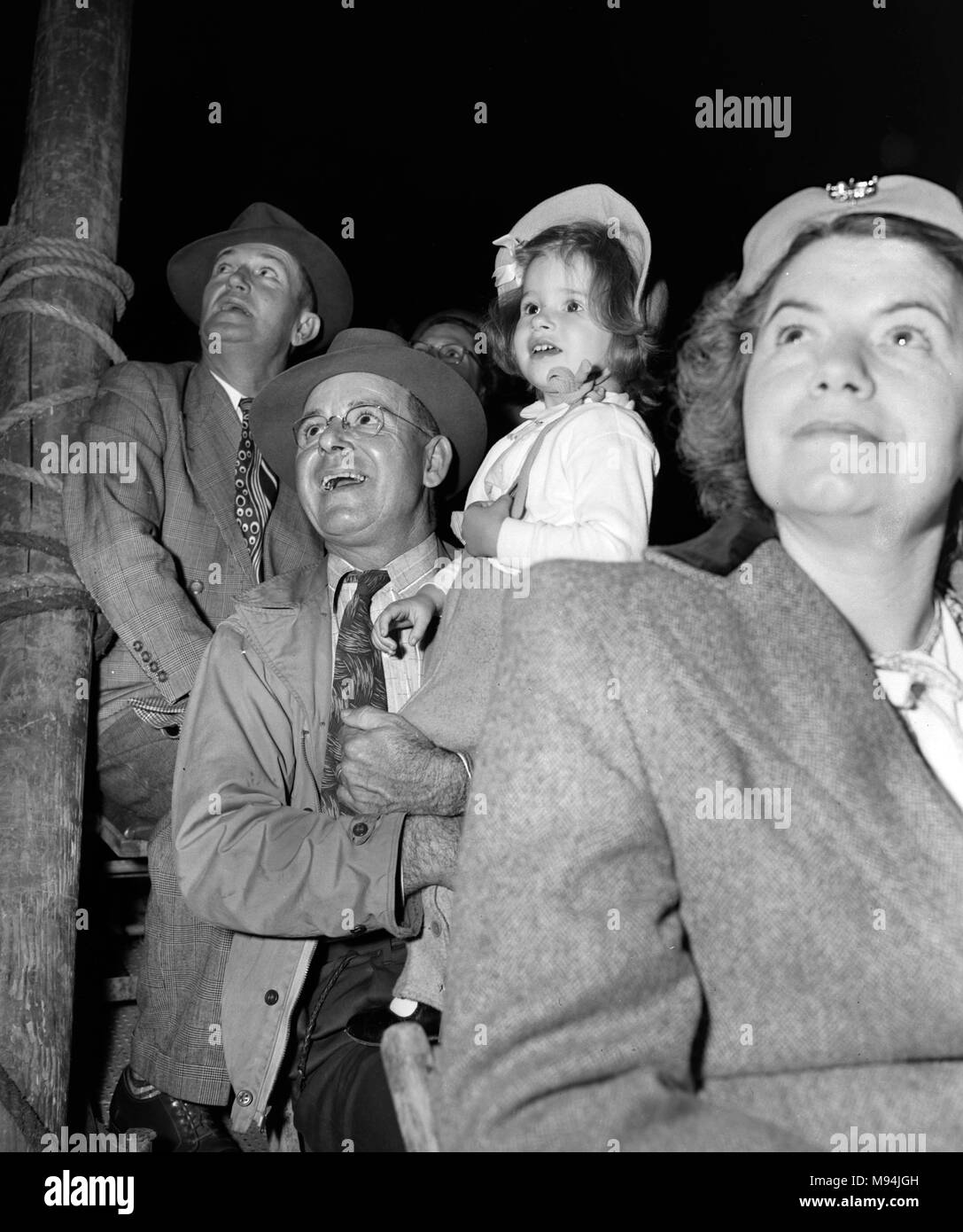 1950s Circus Black and White Stock Photos & Images - Alamy