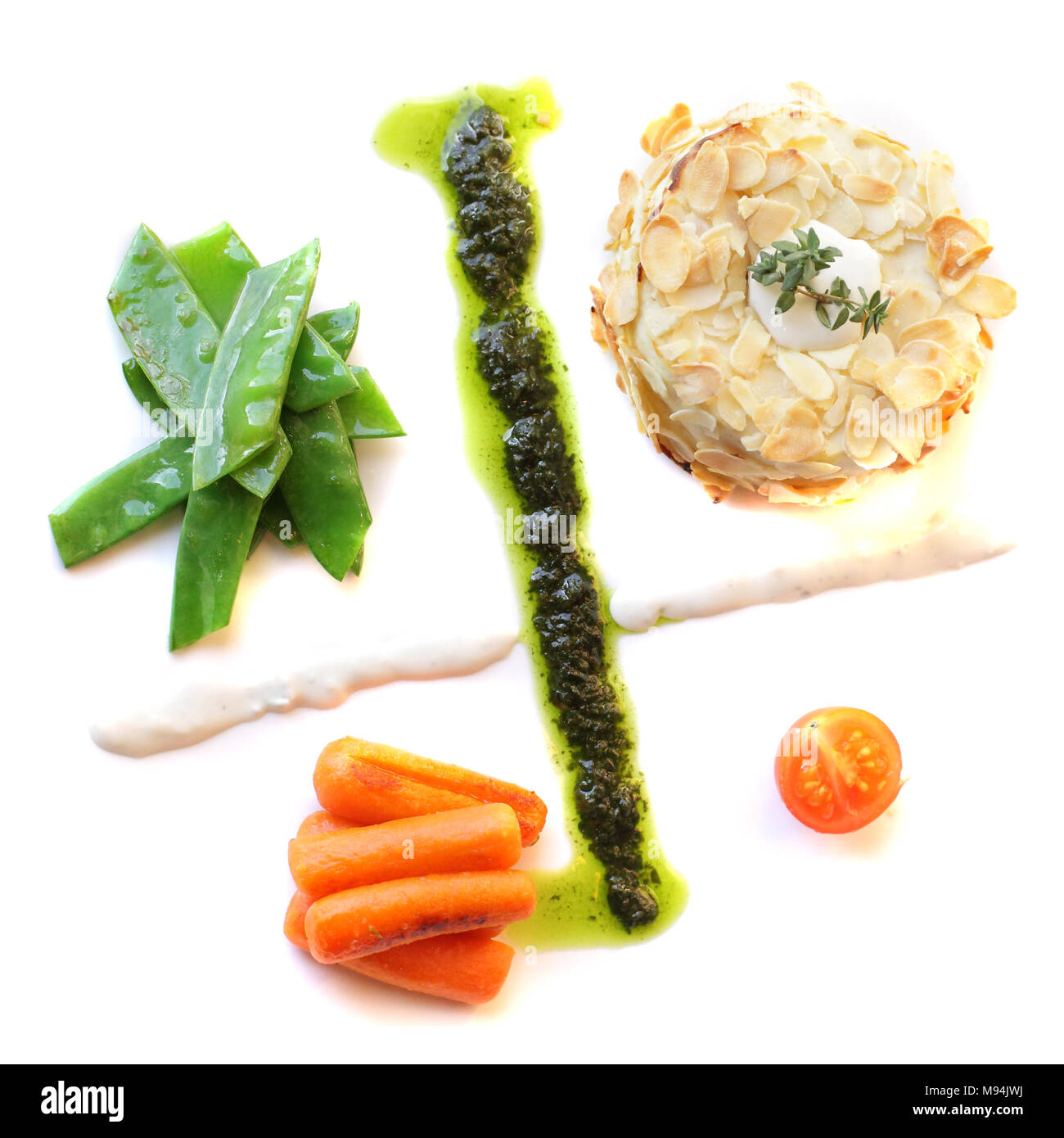 Gourmet food, vegetables Stock Photo - Alamy