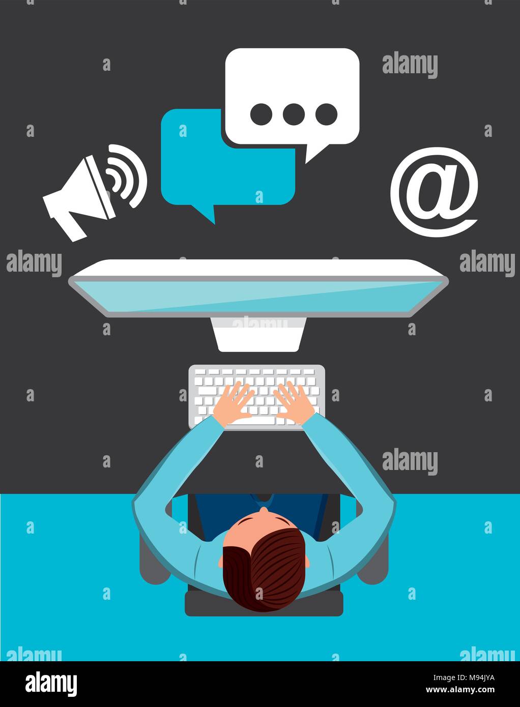 Device users Stock Vector Images - Alamy