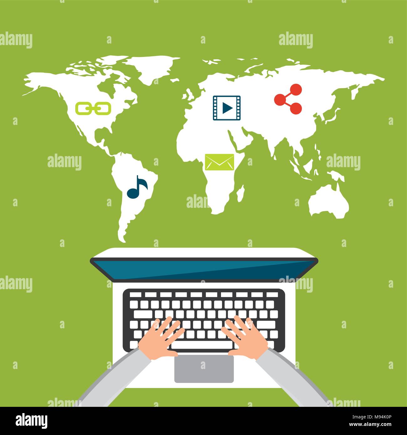 mobile technology design Stock Vector Image & Art - Alamy
