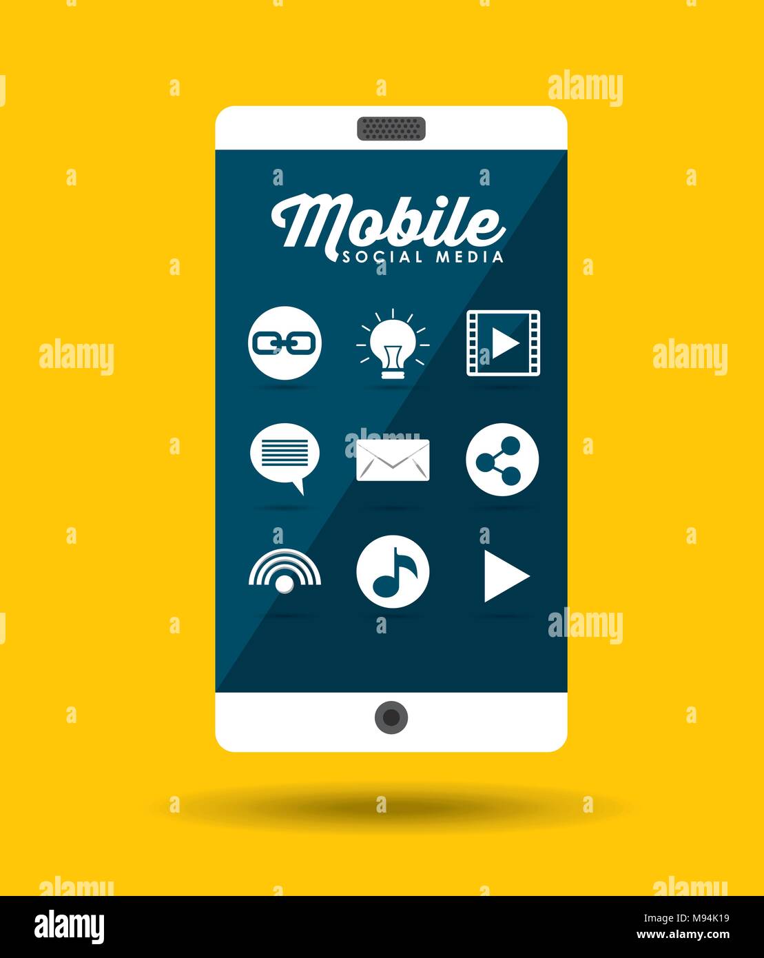mobile technology design Stock Vector Image & Art - Alamy