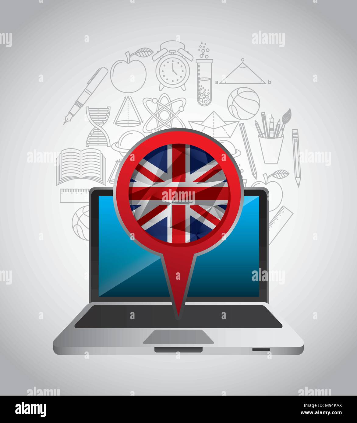 learn english design Stock Vector Image & Art - Alamy