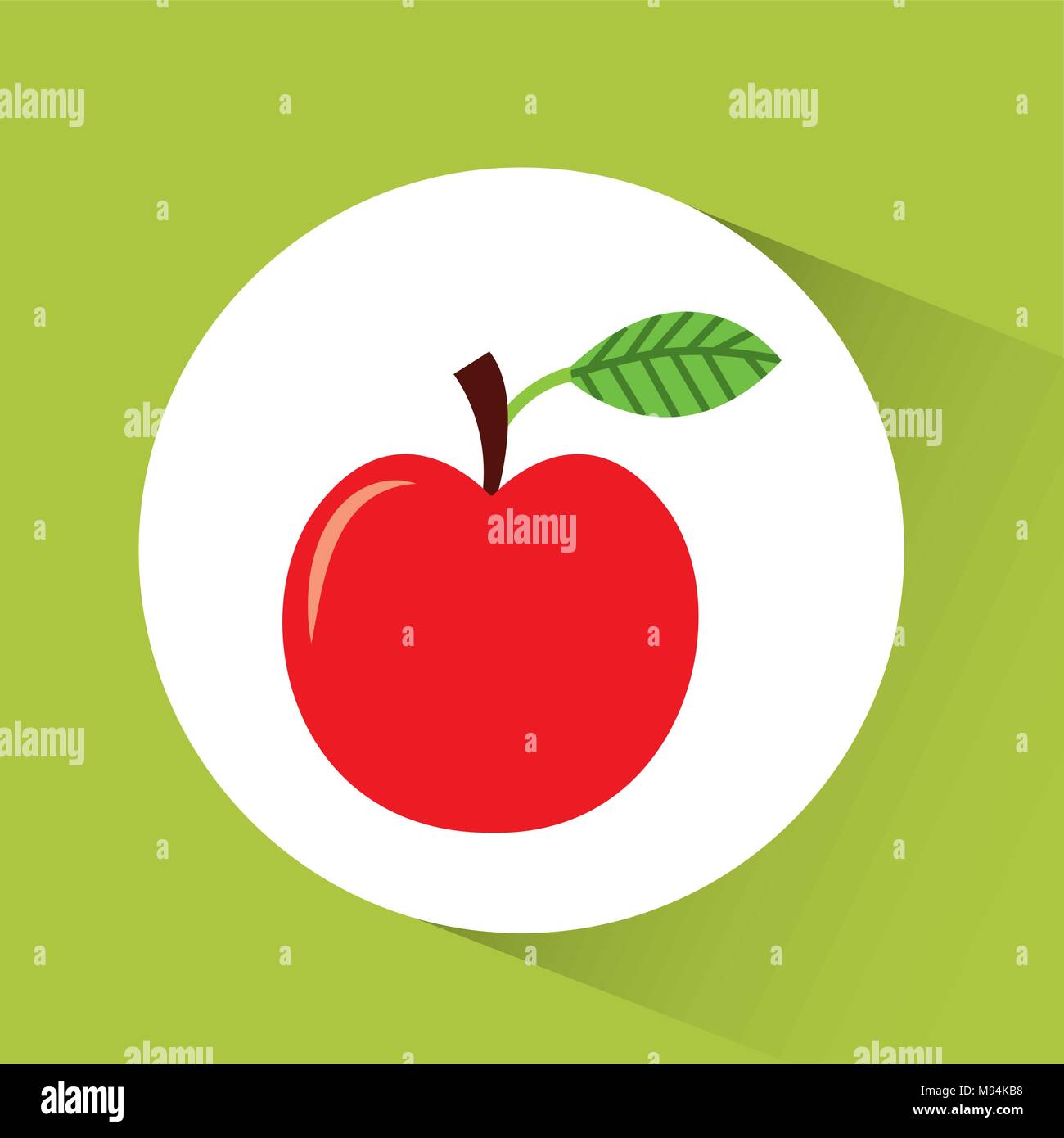 apple fruit design Stock Vector Image & Art - Alamy