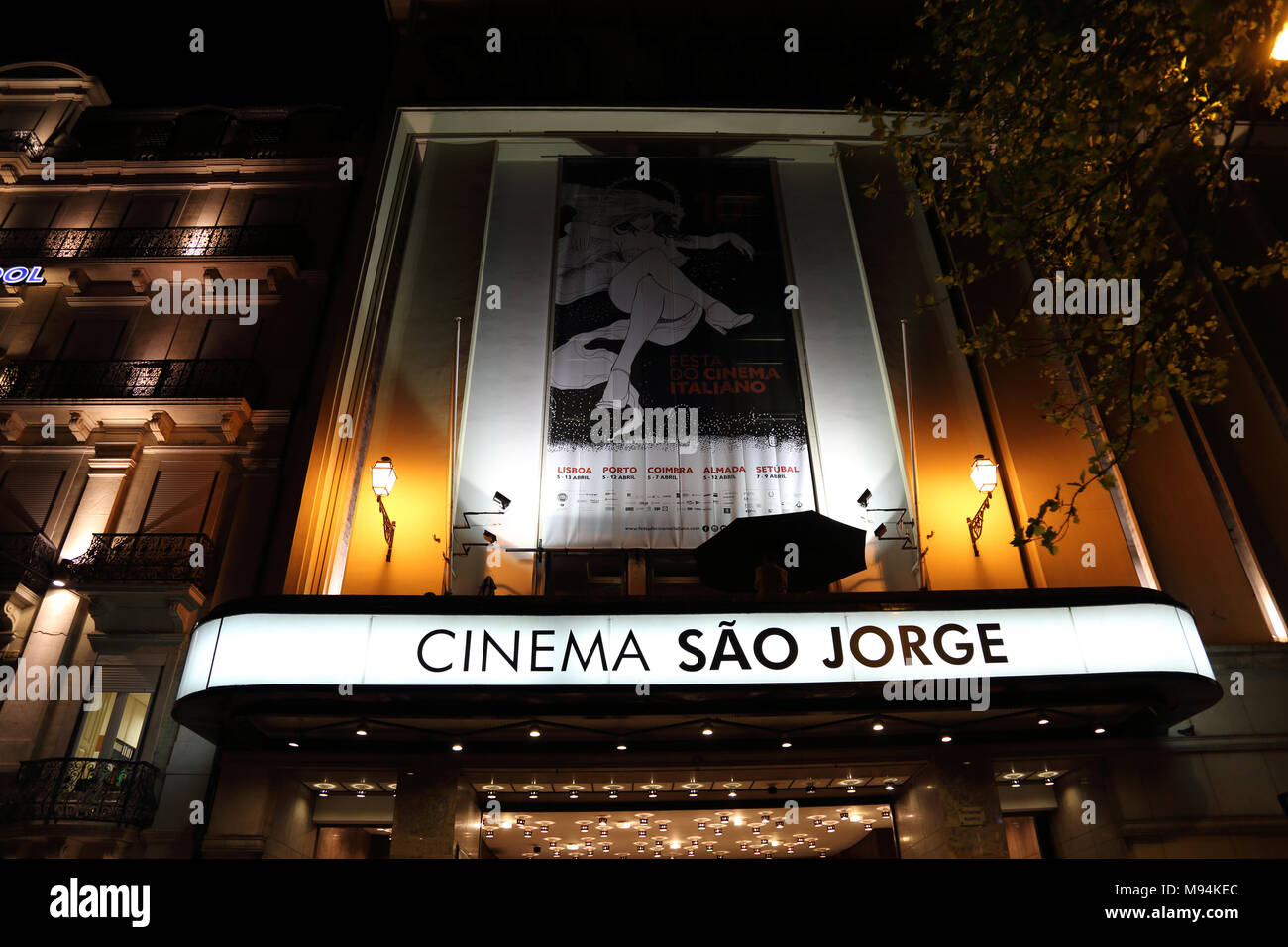 Lisbon, Saint George cinema Stock Photo - Alamy