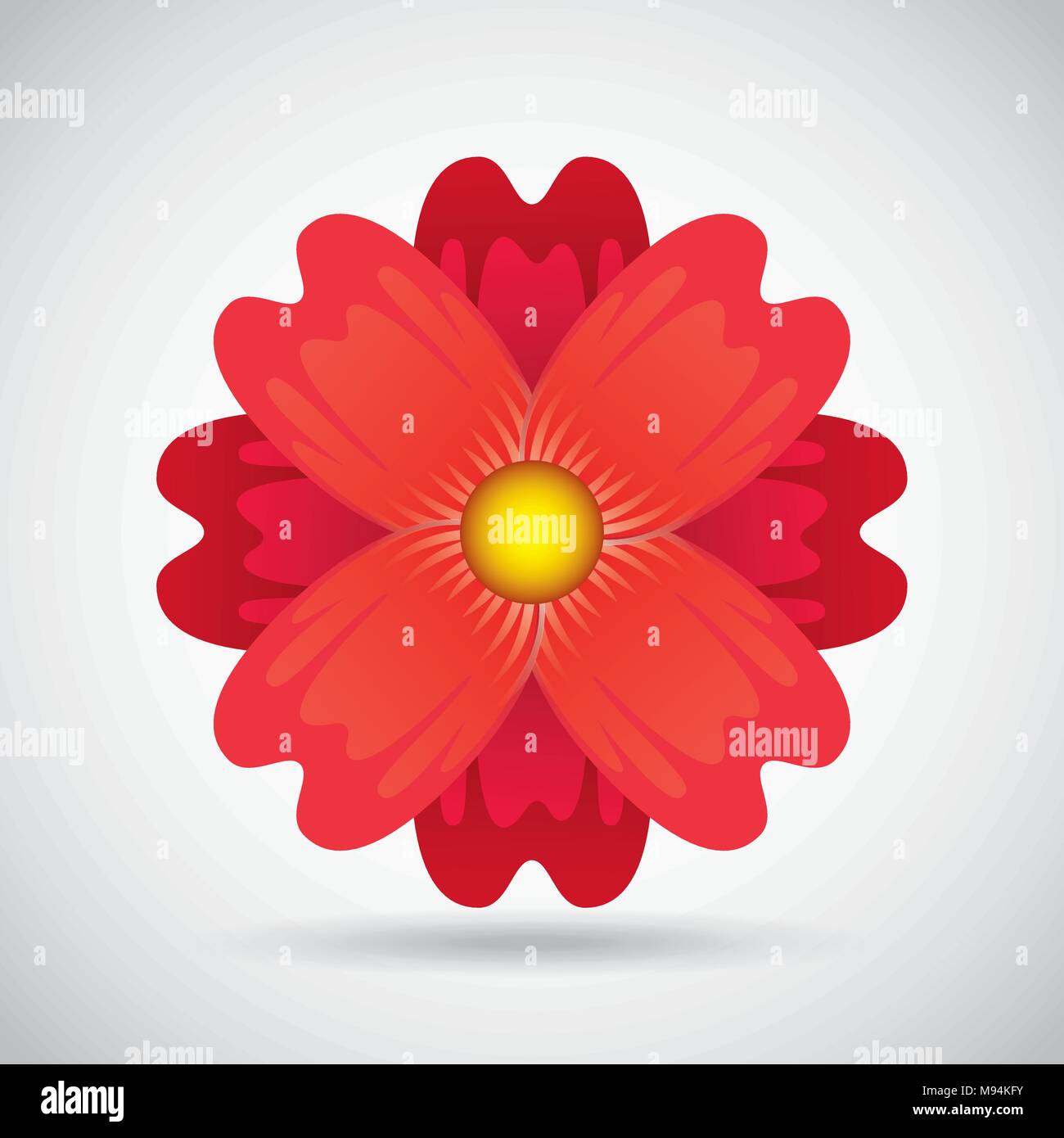 floral decoration design Stock Vector Image & Art - Alamy