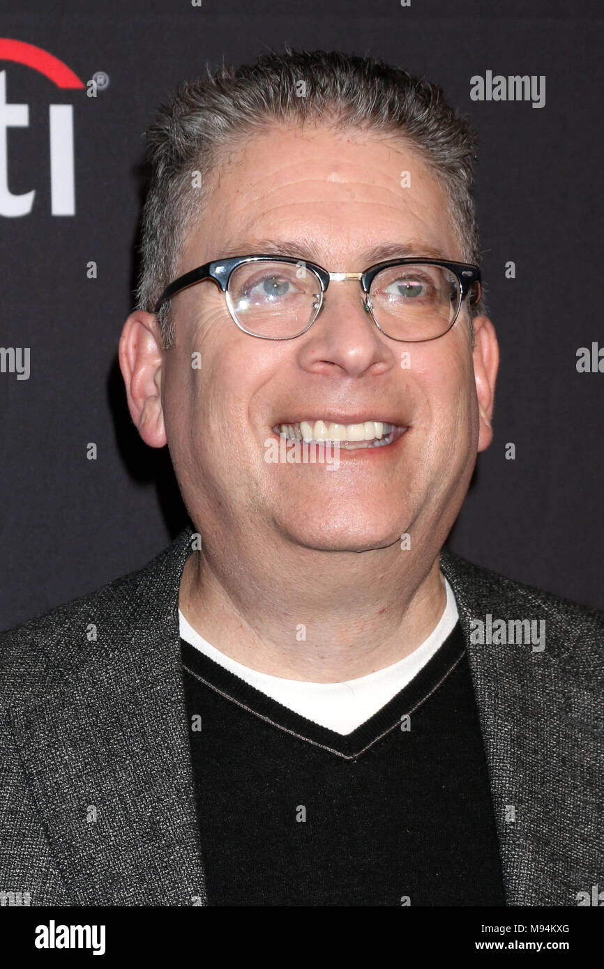 Hollywood, Ca. 21st Mar, 2018. Bill Prady at the 2018 PaleyFest LA ...