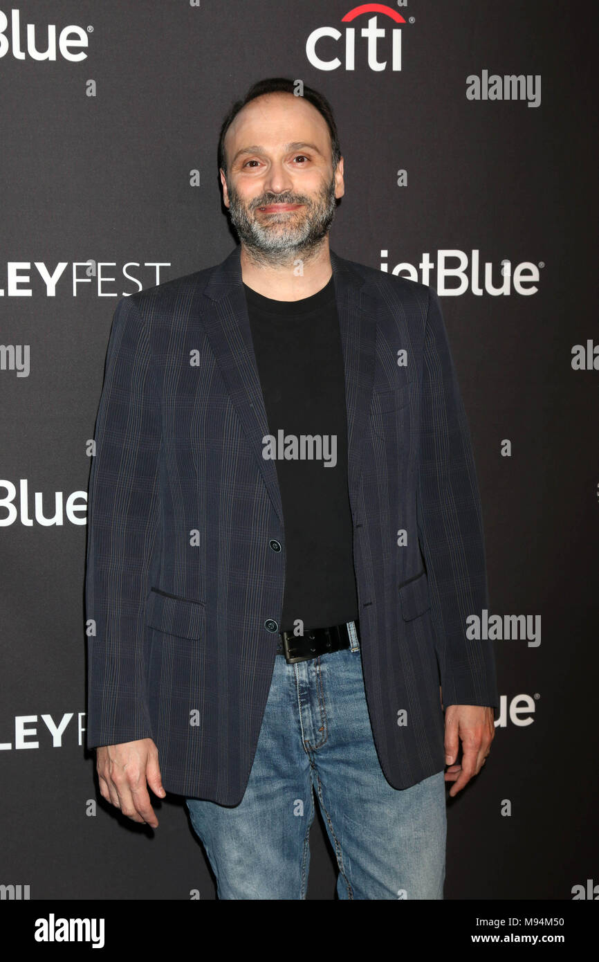 Hollywood, Ca. 21st Mar, 2018. Steven Molaro at the 2018 PaleyFest LA ...