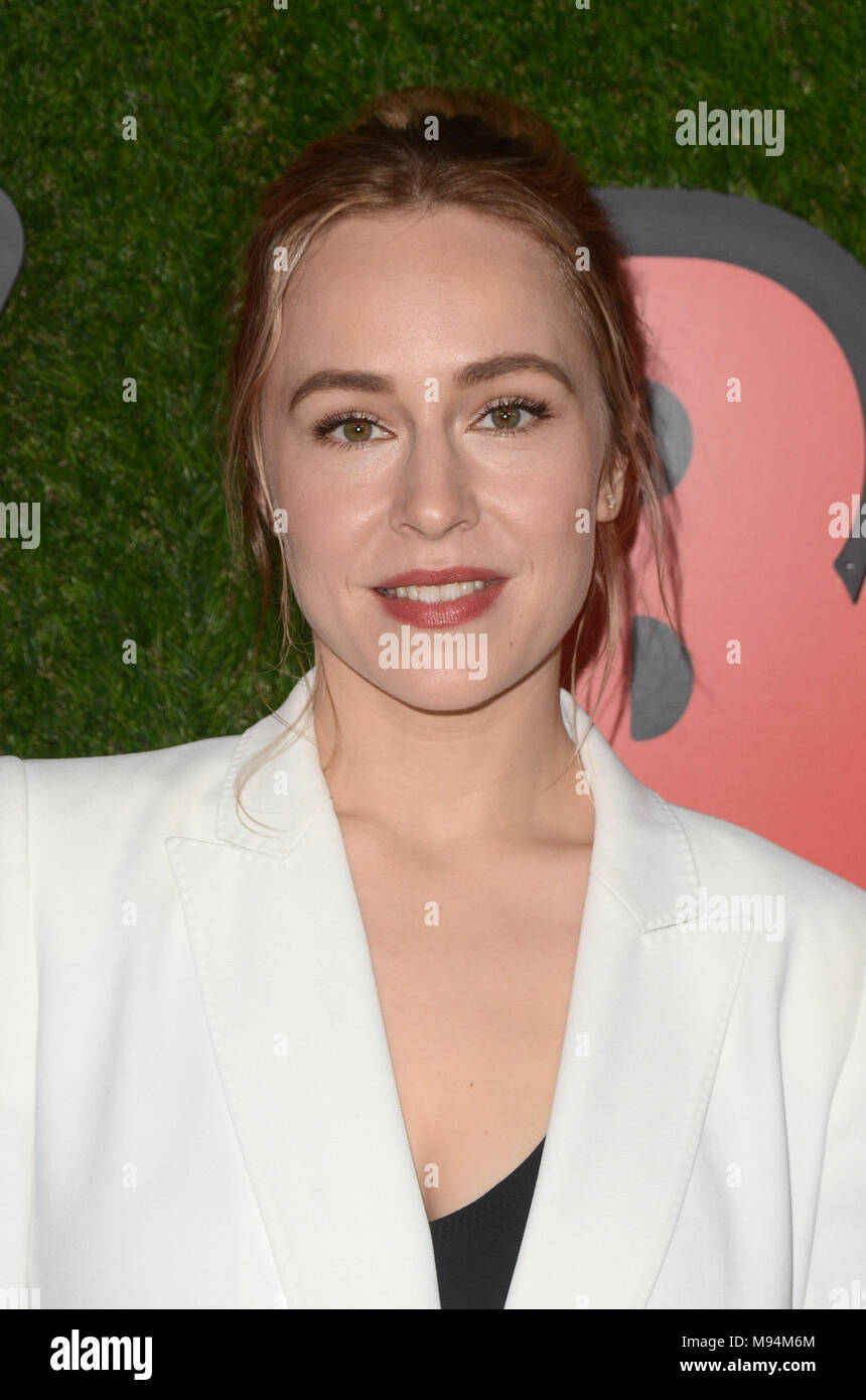 Los Angeles, Ca, USA. 21st Mar, 2018. Sarah Goldberg at the premiere of ...