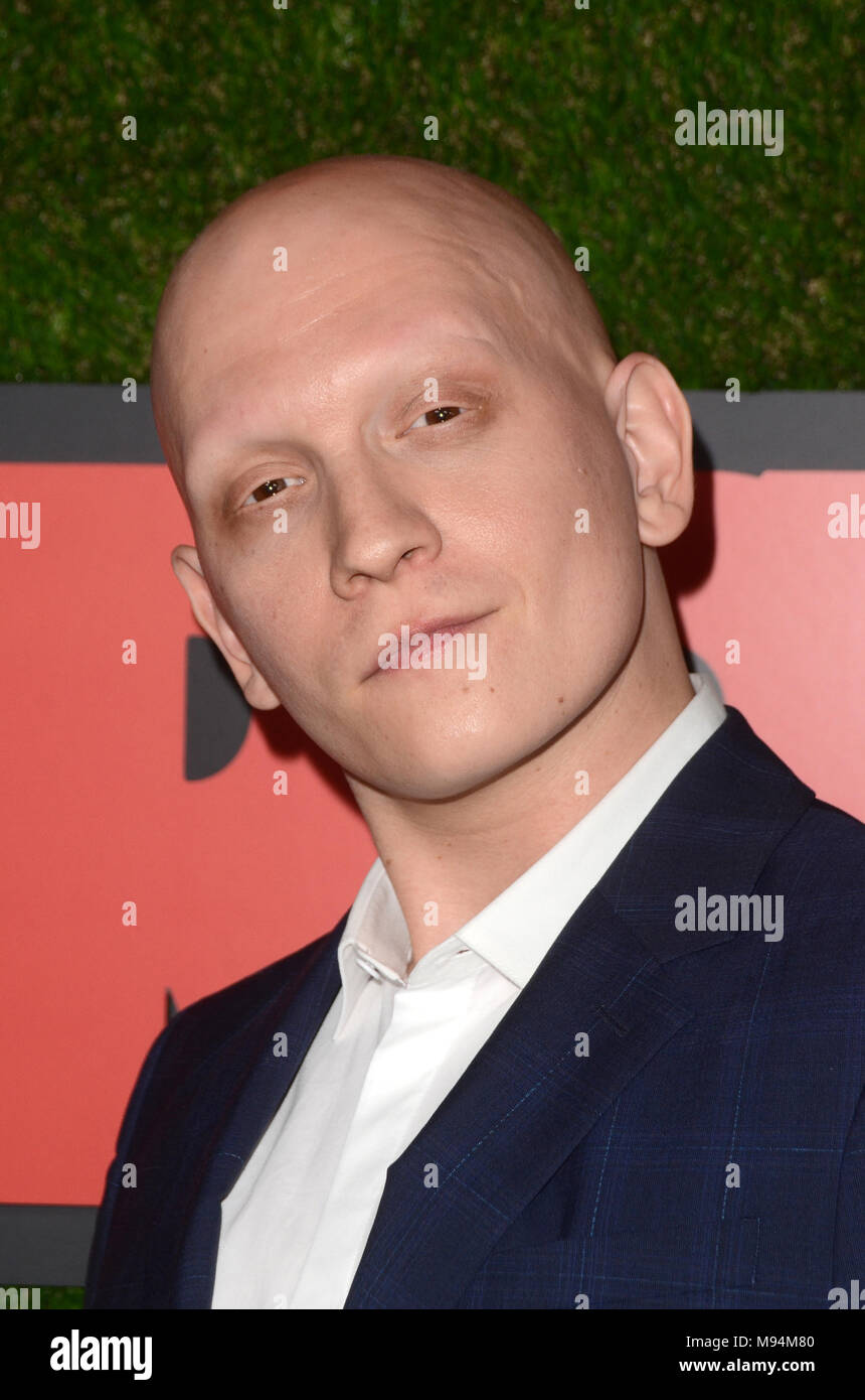 Los Angeles, Ca, USA. 21st Mar, 2018. Anthony Carrigan at the premiere ...