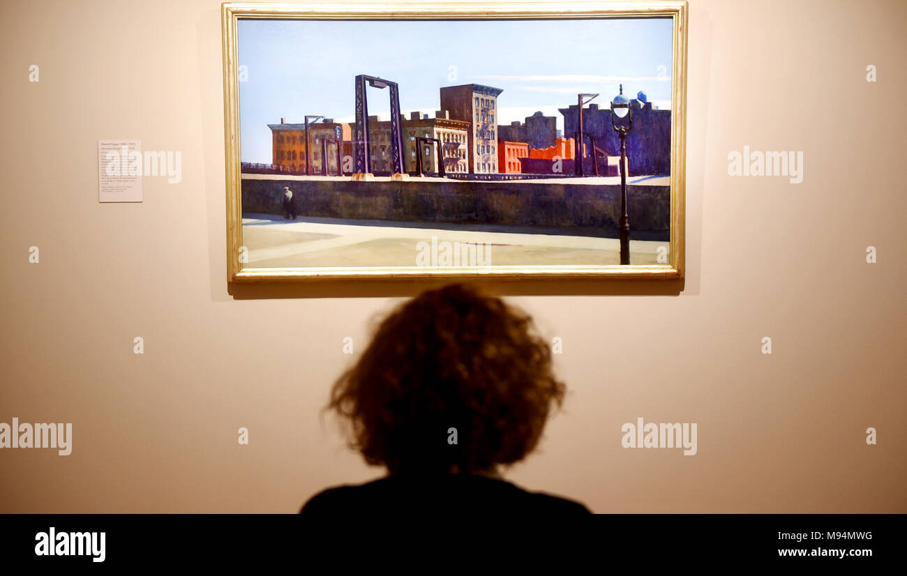 Oxford, UK. 22nd March, 2018. "America's Cool Modernism" at the ...