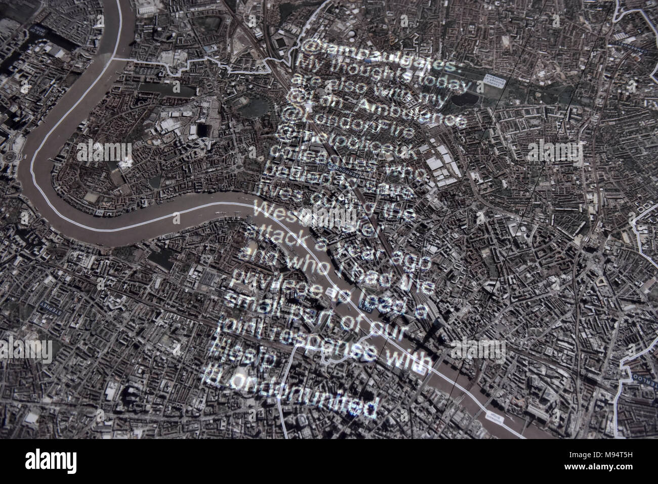 Interactive map of london hi-res stock photography and images - Alamy