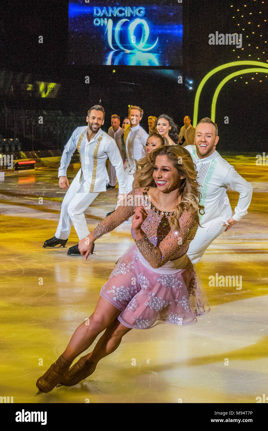 London, UK. 22nd March, 2018. An example oif the performance led by ...