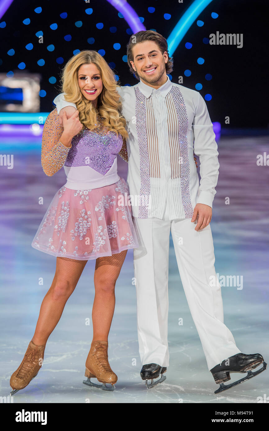 London, UK. 22nd March, 2018. Ray Quinn & Alexandra Schauman - Dancing ...