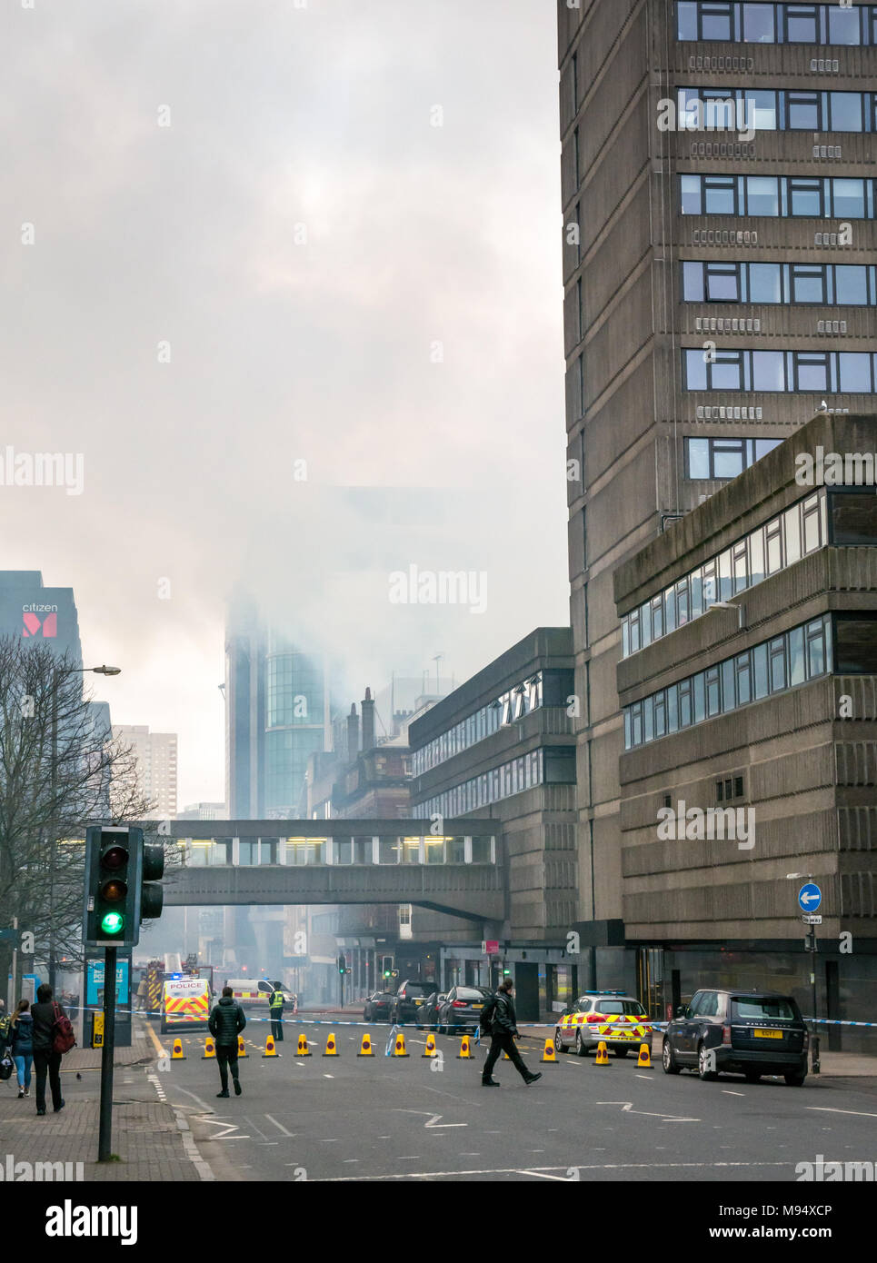 Renfrew Street, Glasgow, Scotland, United Kingdom, 22nd March 2018. A ...