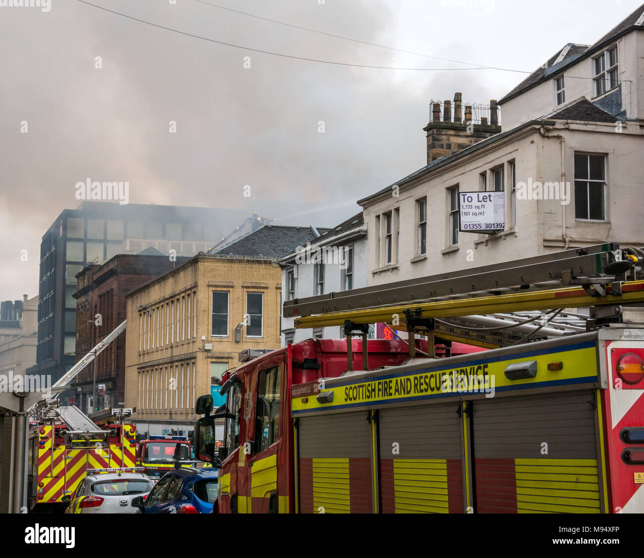 Glasgow fire department hi-res stock photography and images - Alamy