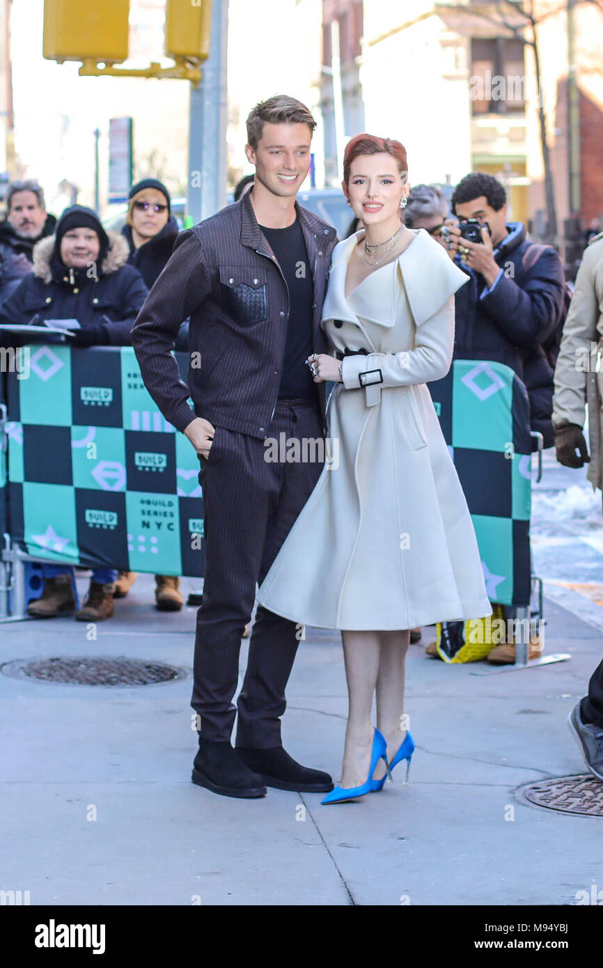 American actor Patrick Schwarzenegger and American actress Bella Thorne ...