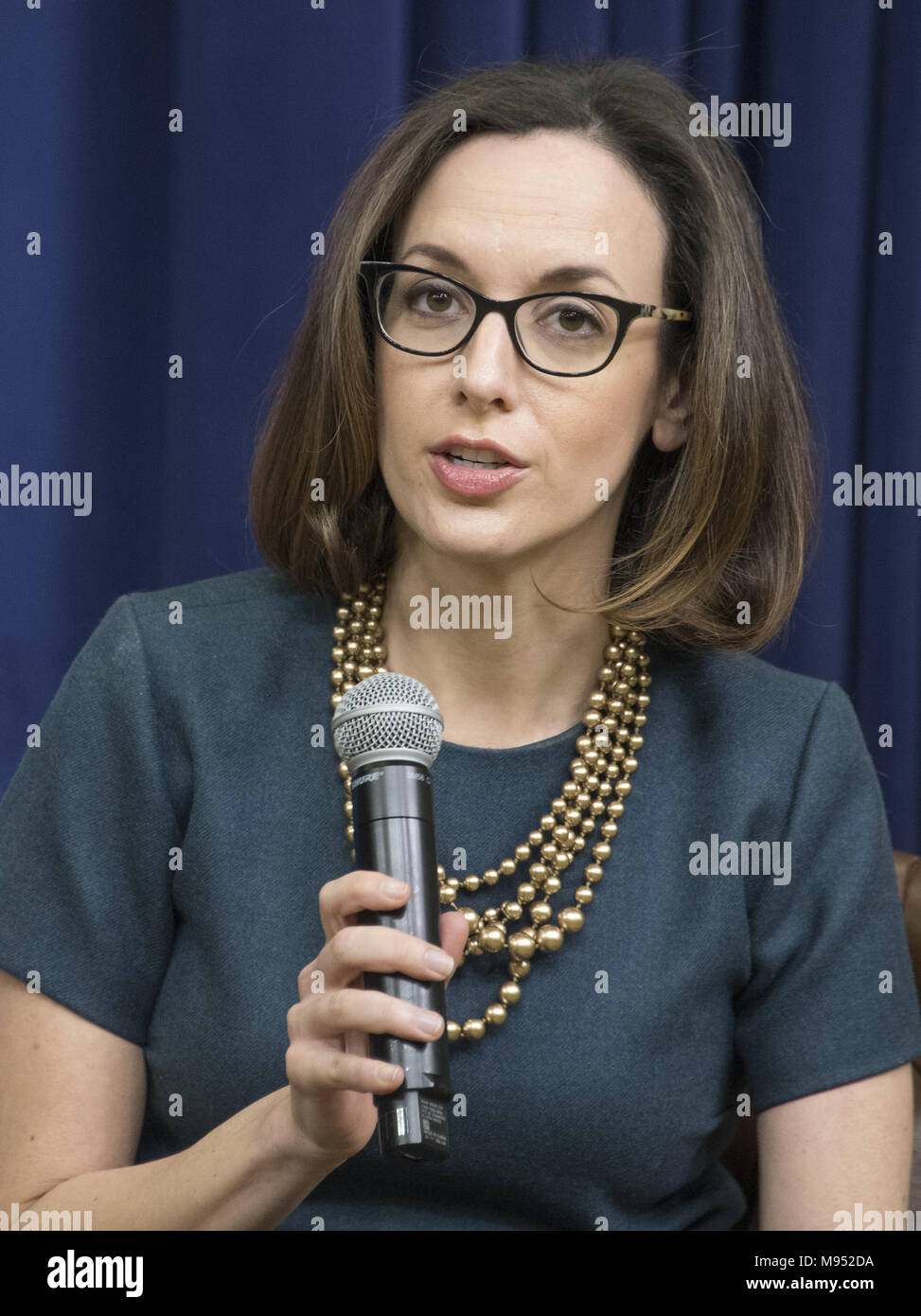 Washington, District of Columbia, USA. 22nd Mar, 2018. Sarah Isgur ...