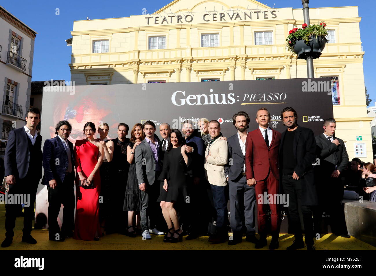 March 22, 2018 - March 22, 2018 (Malaga) premier of the film ''Genius ...