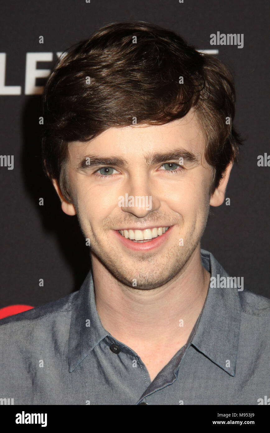 Freddie Highmore 03/22/2017 PaleyFest 2018 "The Good Doctor" held at ...