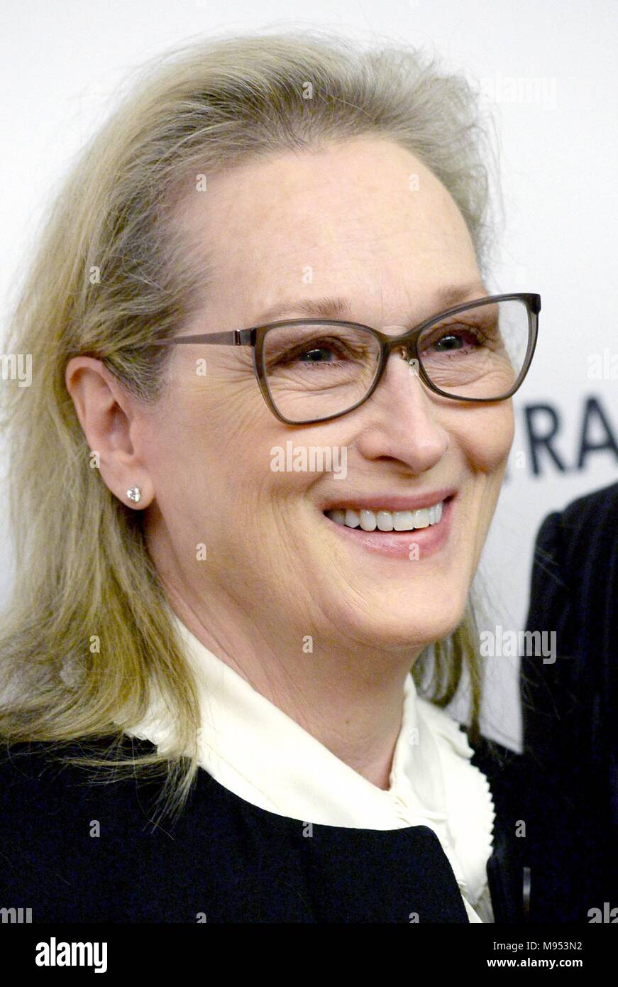 New York, NY, USA. 22nd Mar, 2018. Meryl Streep at arrivals for Sony ...