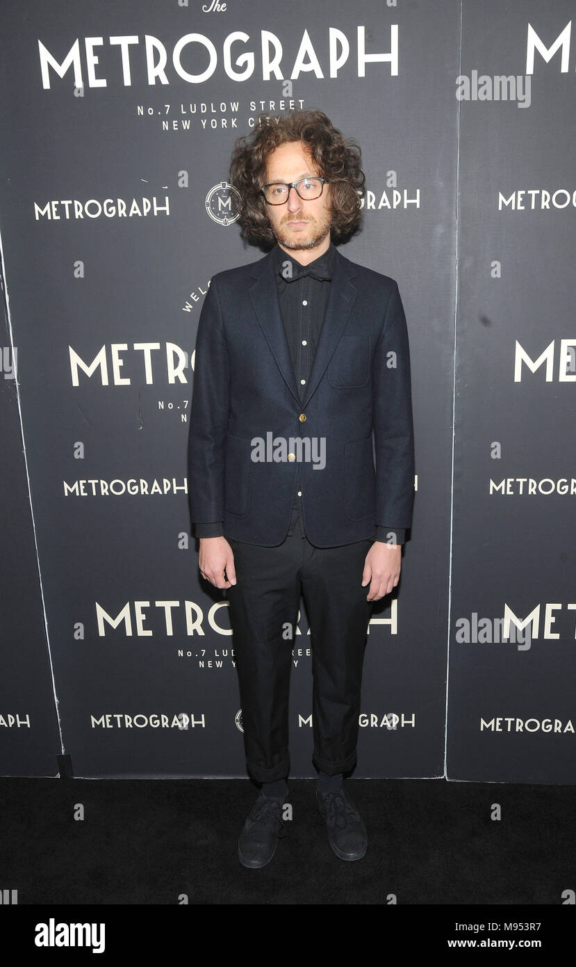 New York, NY, USA. 22nd Mar, 2018. Metrograoh Founder and President ...