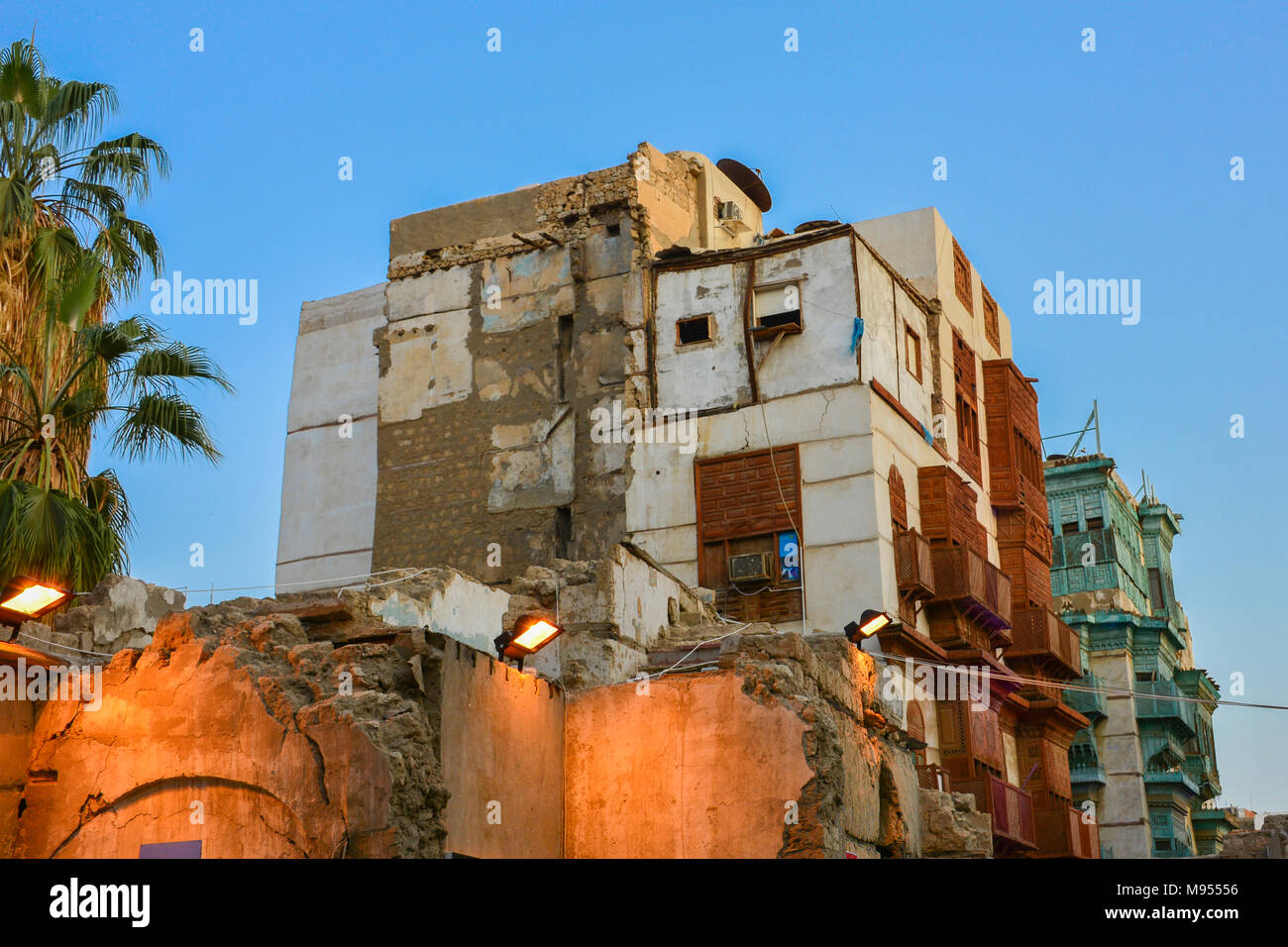 Unesco world heritage historical village in Jeddah, Saudi arabia Stock ...
