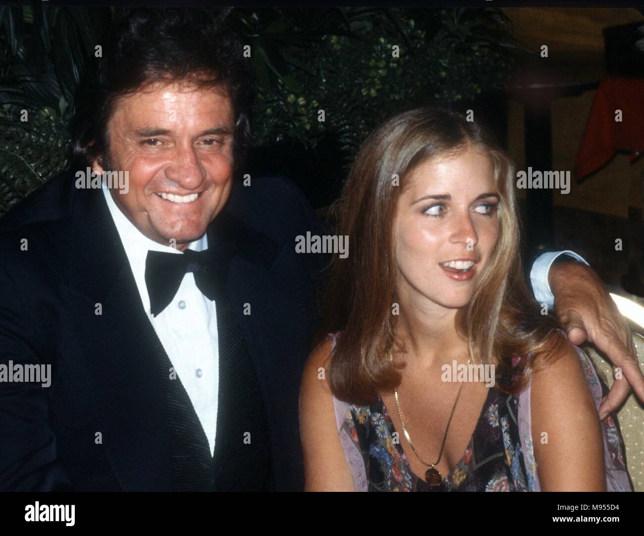 Johnny Cash Roseanne Cash 1978 Photo By Adam Scull/PHOTOlink.net Stock ...