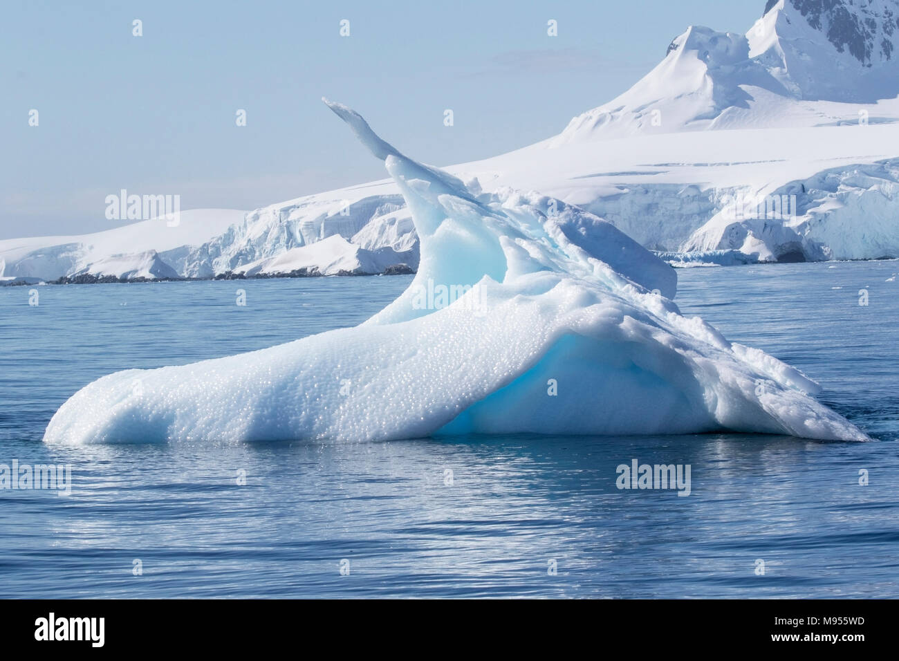 iceberg and seascape, Fournier Bay, Antarctica Stock Photo - Alamy