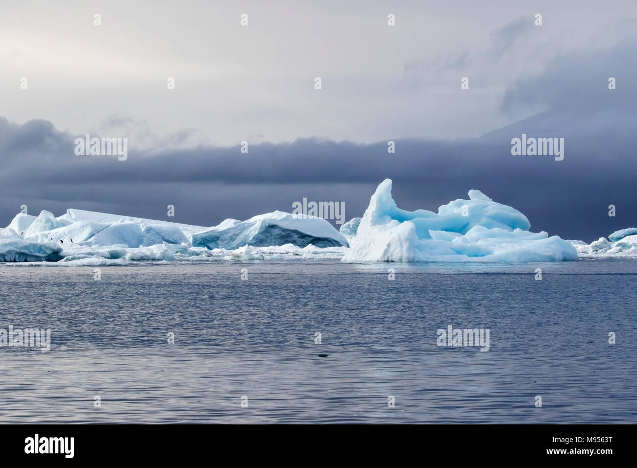 iceberg and seascape, Brown Bluff, Antarctica Stock Photo - Alamy
