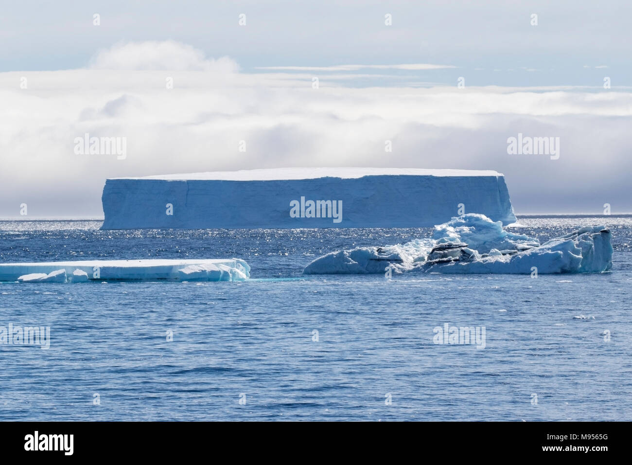 iceberg and seascape, Brown Bluff, Antarctica Stock Photo - Alamy