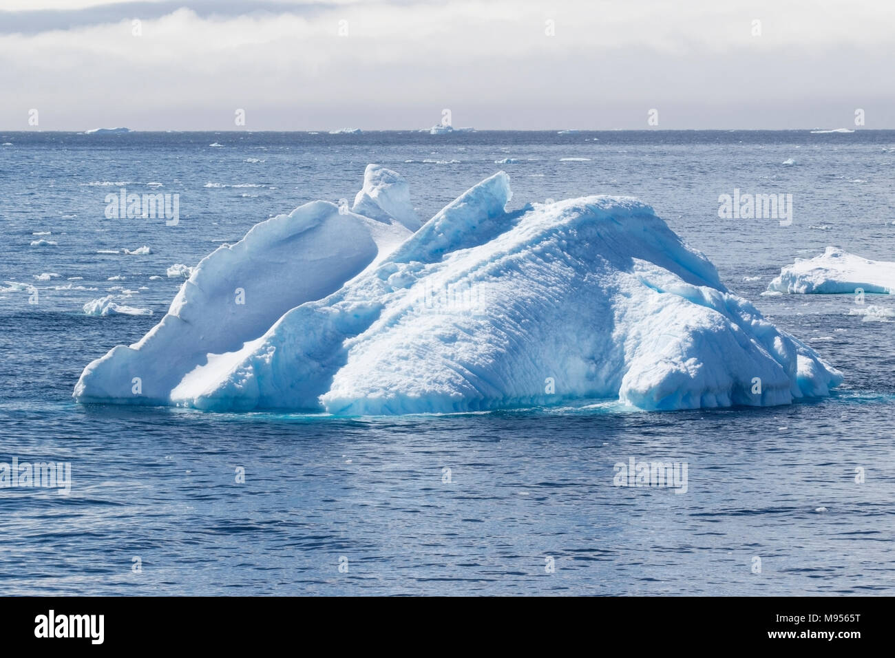 iceberg and seascape, Brown Bluff, Antarctica Stock Photo - Alamy