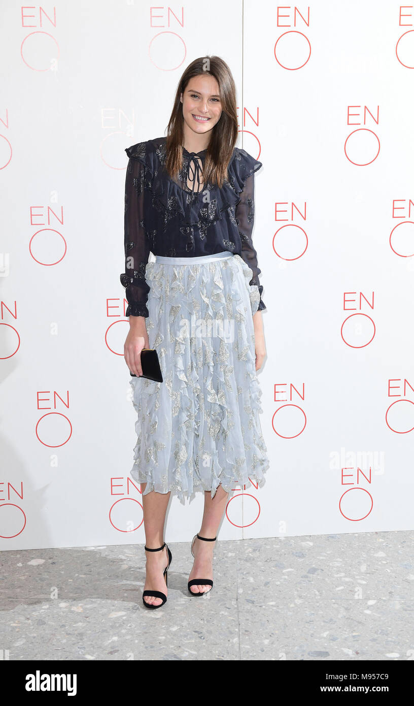 Charlotte Wiggins arriving at the La Traviata VIP performance at the ...